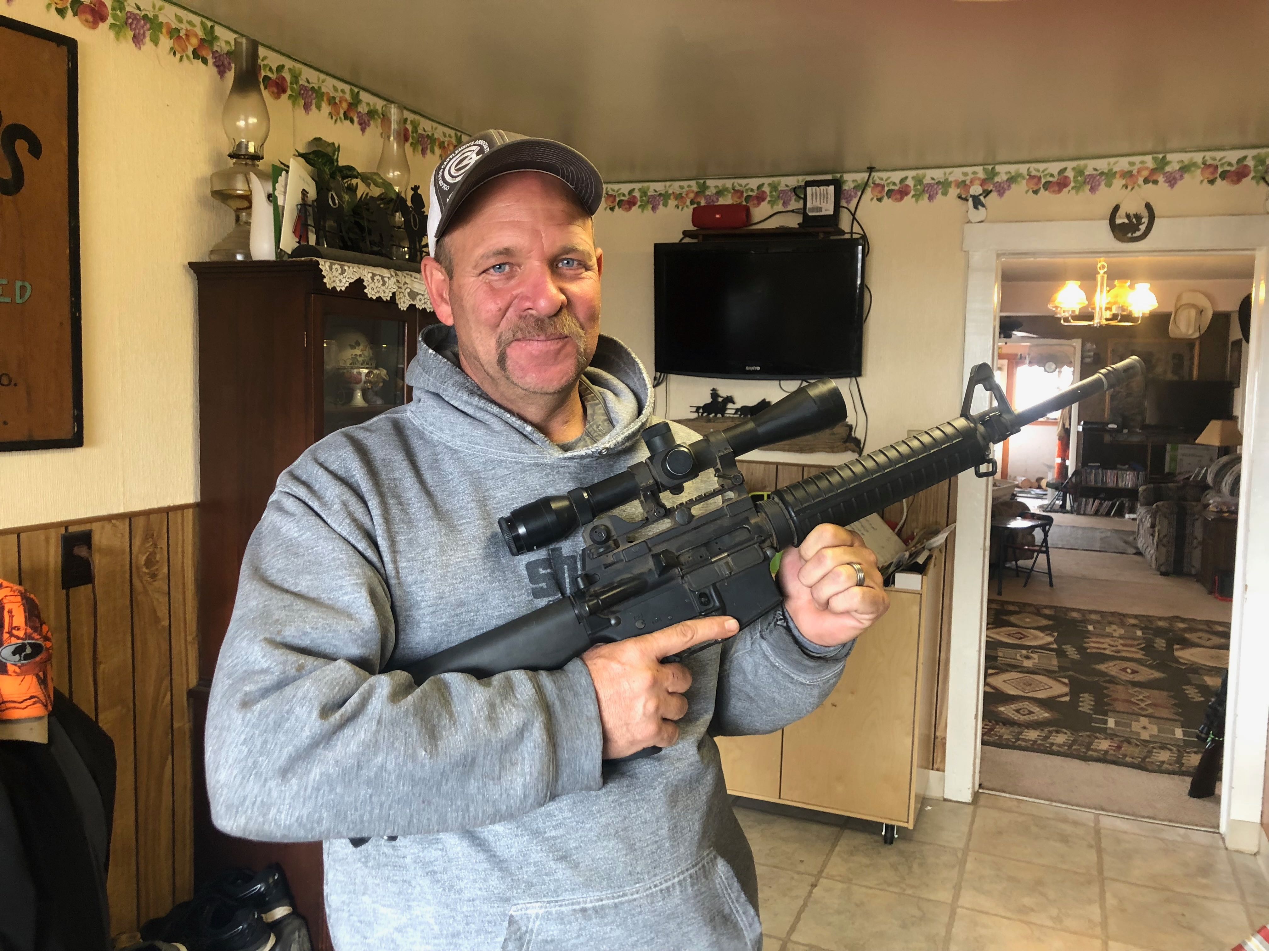 For One Colorado Rancher, An AR-15 Is A Tool To Protect His Herd | Guns ...